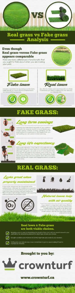 Real Grass vs Fake Grass Analysis - Crown Turf
